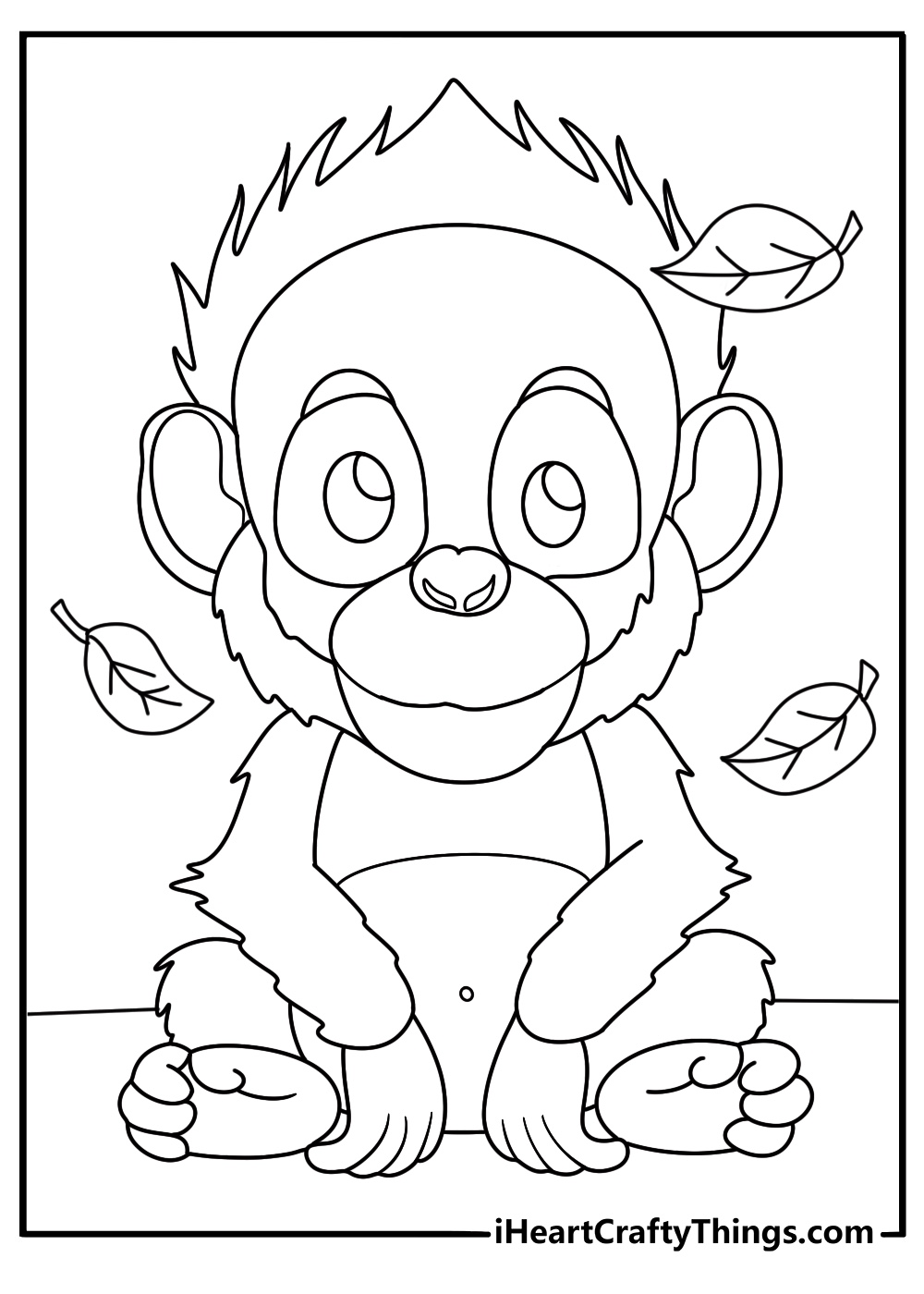 20 Orangutan Coloring Pages: 100% Free PDF Printables