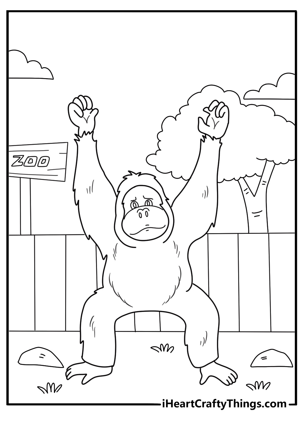 20 Orangutan Coloring Pages: 100% Free PDF Printables
