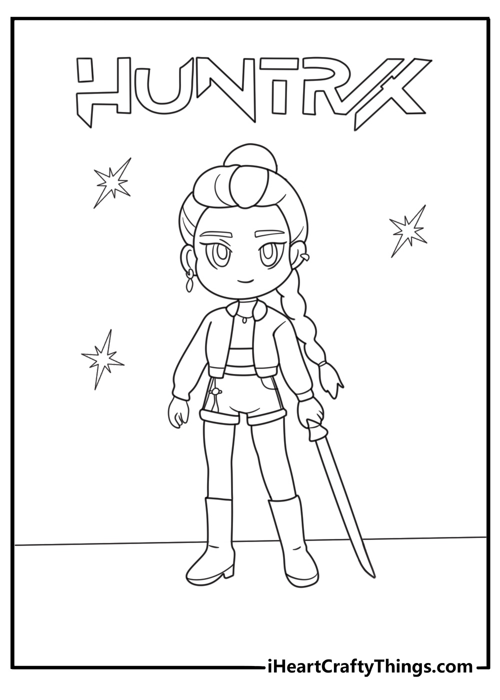 46 Free KPop Demon Hunters Coloring Pages (Printable PDFs)