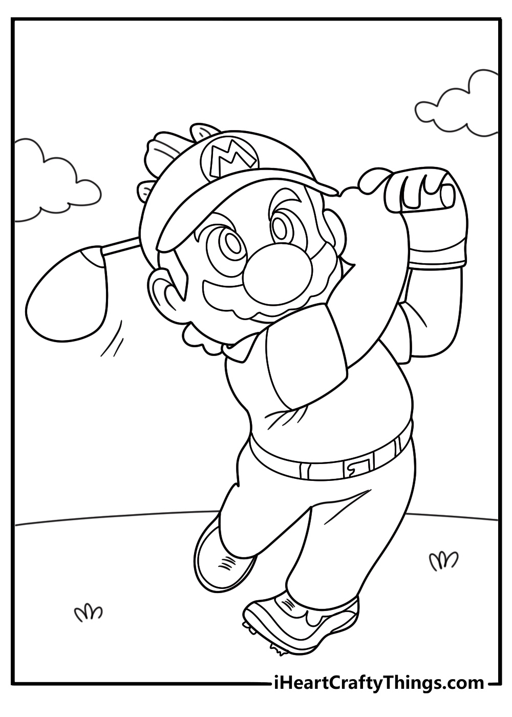 Golf Coloring Pages (30+ Printable PDF Sheets For Free)