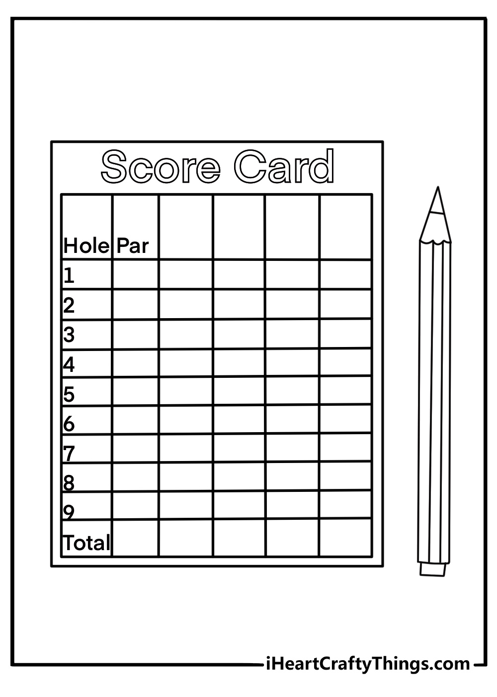 Golf Coloring Pages (30+ Printable PDF Sheets For Free)