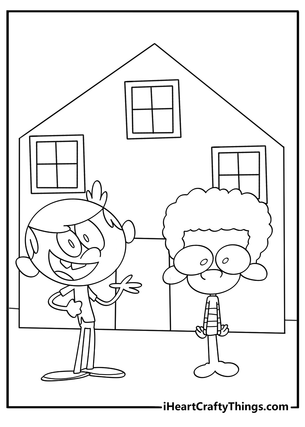 The Loud House Coloring Pages (20 Free PDF Printables)