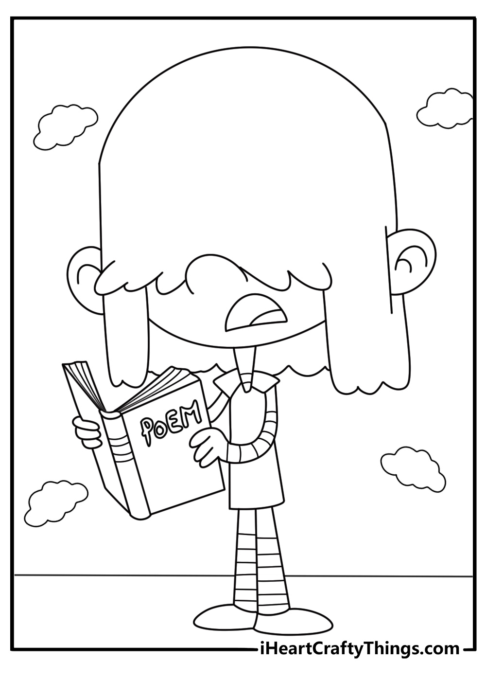 The Loud House Coloring Pages (20 Free PDF Printables)