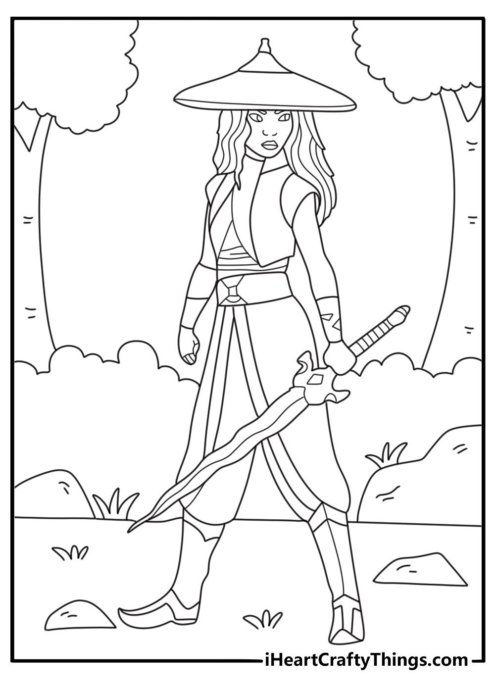 Raya And The Last Dragon Coloring Pages (22 Free PDF Printables)